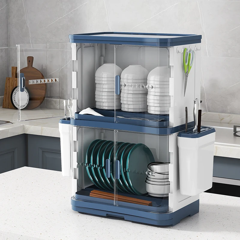 Multifunctional Kitchen Drying Storage Draining Bowl Dish Drop Rack ...
