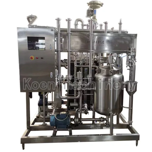 Automatic UHT Food Sterilizer - High Productivity Fresh Milk Machine