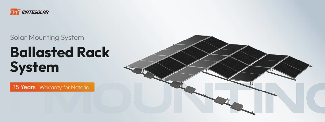 Mate Ballasted Rack System - Durable Solar Mounting Solutions