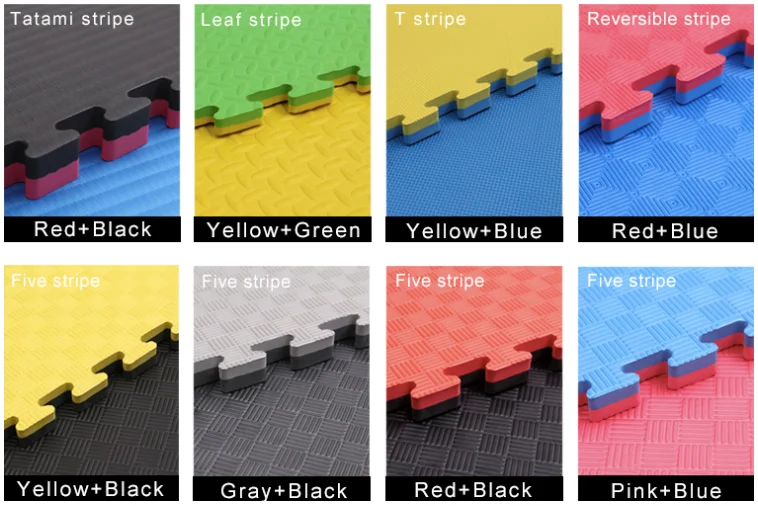 Jigsaw Taekwondo Judo Mats - Durable EVA Foam Puzzle Pads