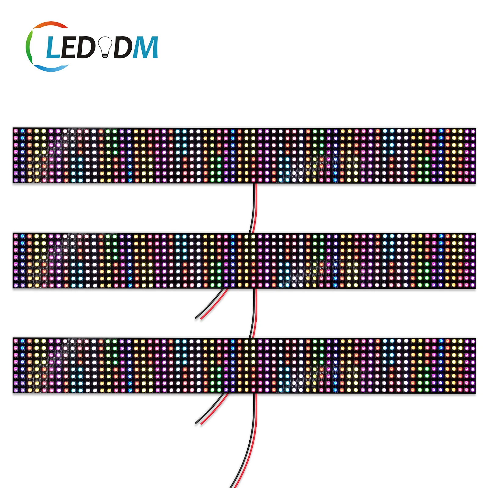 High Density Individually Addressable Flexible Rgb Led Ws2812b 6812 3 ...