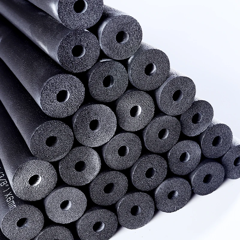 Closed Cell Elastic Isolation Foam Rubber Tube Nitrile Rubber Tubes ...