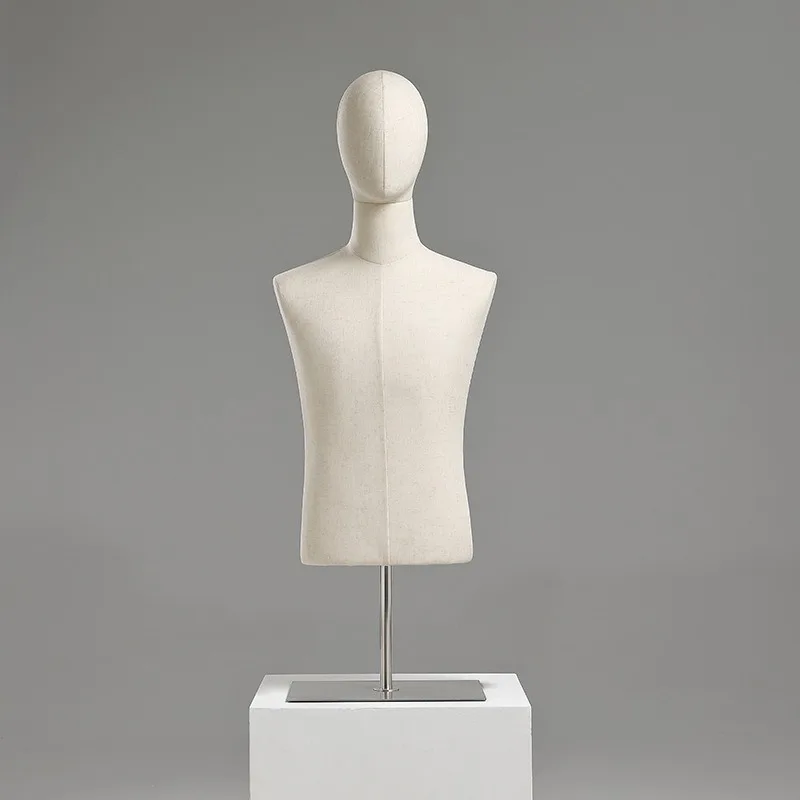 Men Fabric Covered Bust Form Mannequin| Alibaba.com