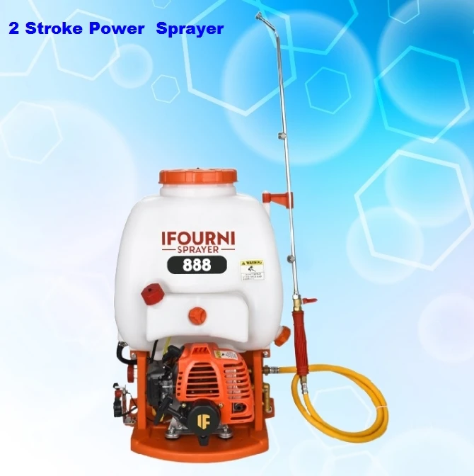 Ifourni 2 Stroke Gasoline 15 L Knapsack Power Sprayer Power Charging ...