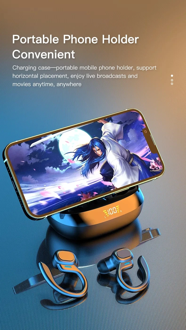 SP16 Wireless Earphones TWS - Waterproof Sports Earbuds with Noise ...