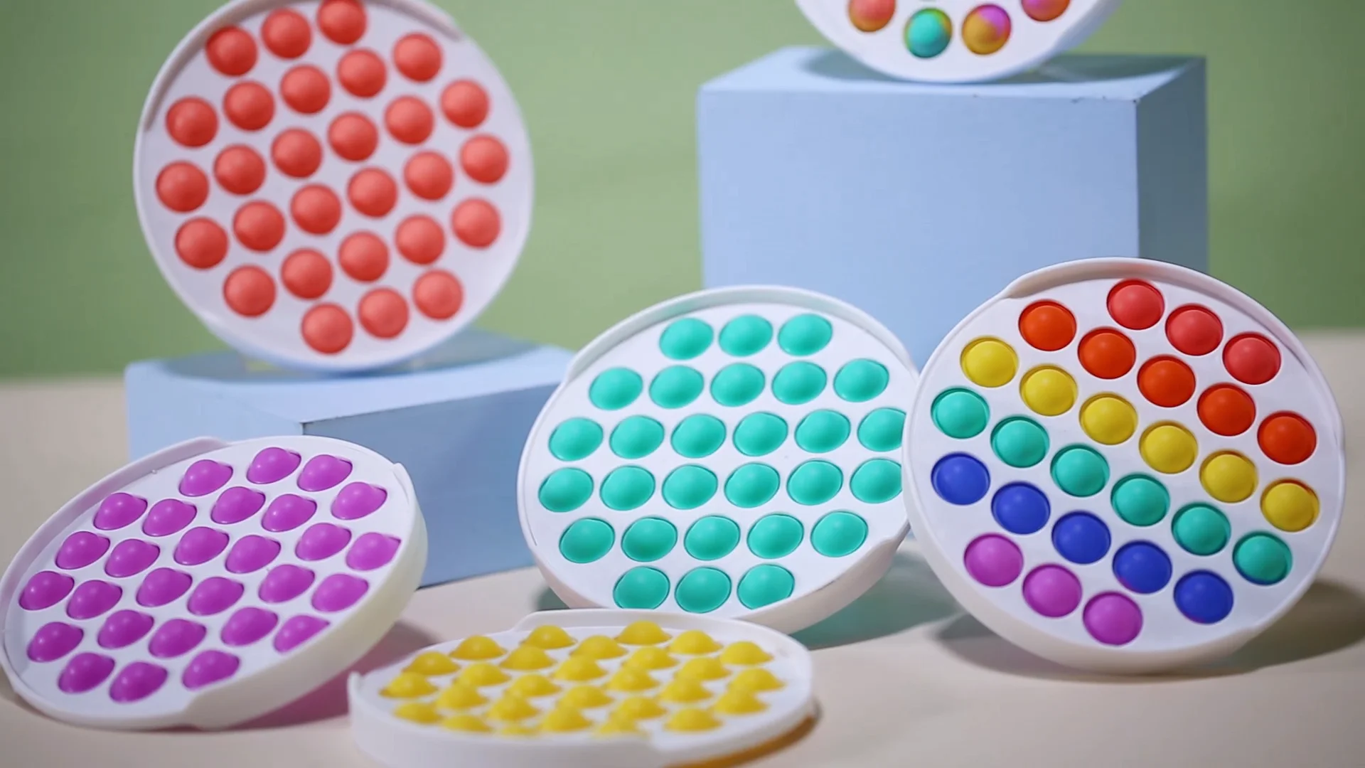 Fidget Kids Fast Push Game Education Toys Push Bubble Fidget Toy For ...