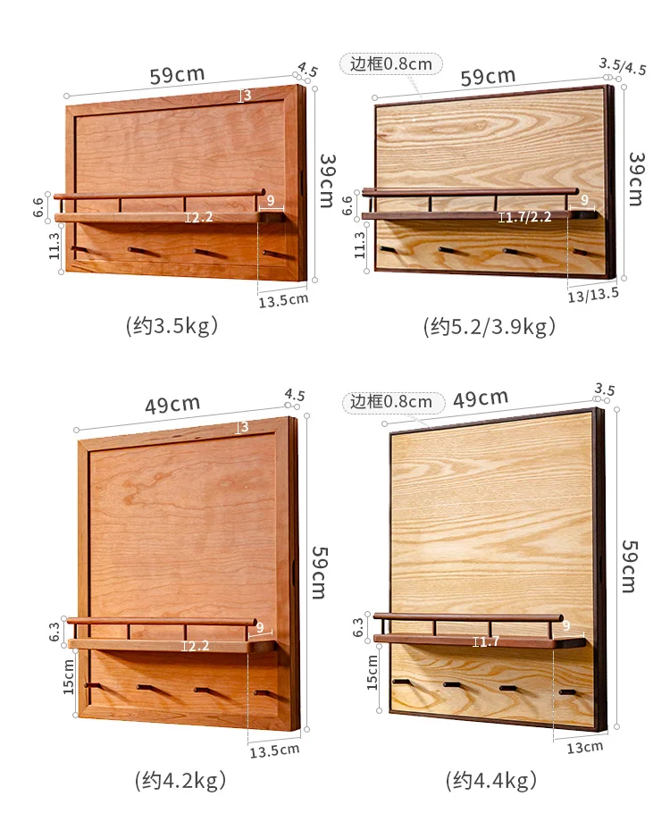 Custom Wooden Electric Meter Box - Modern Decorative Style
