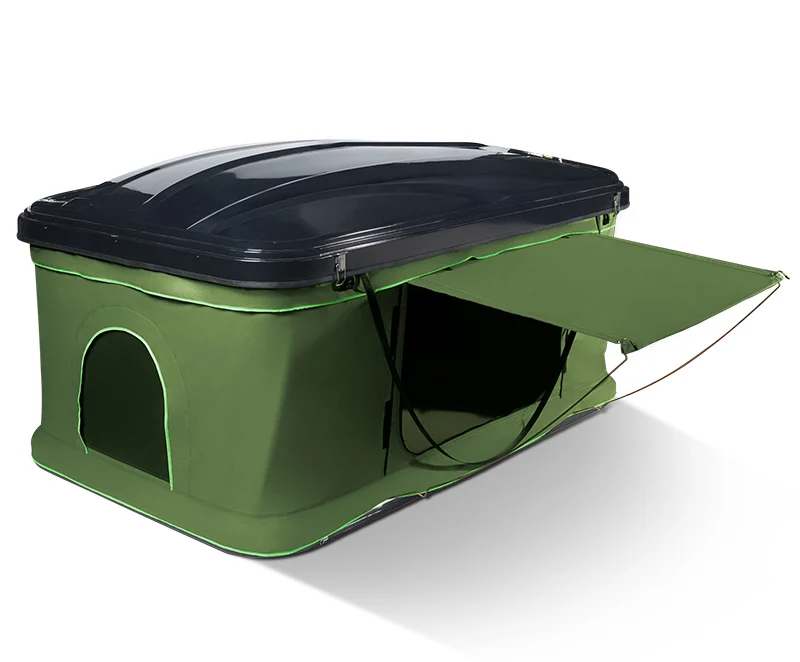 Outdoor Hard Shell Rooftop Tent For Offroad Camping 2 Person Pop Up ...