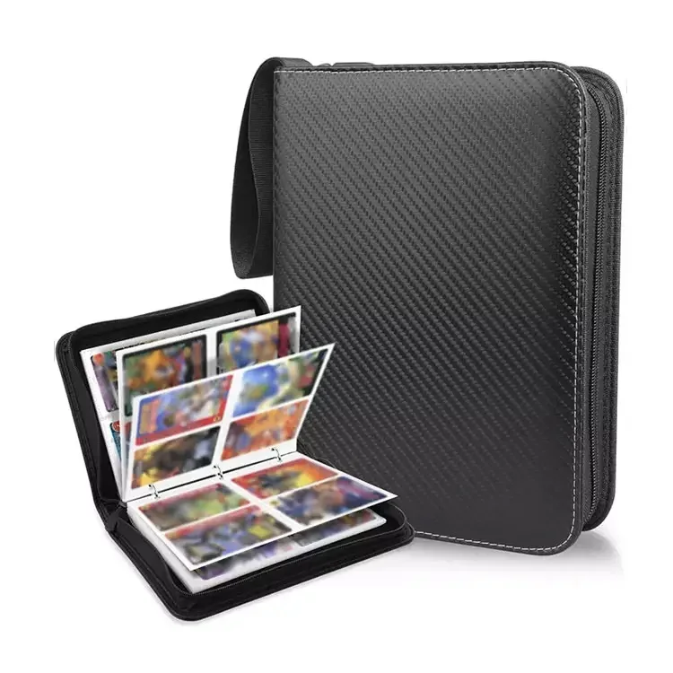 9/12/16 Pockets Trading Card Sleeves Storage Wallets Album Transparent ...