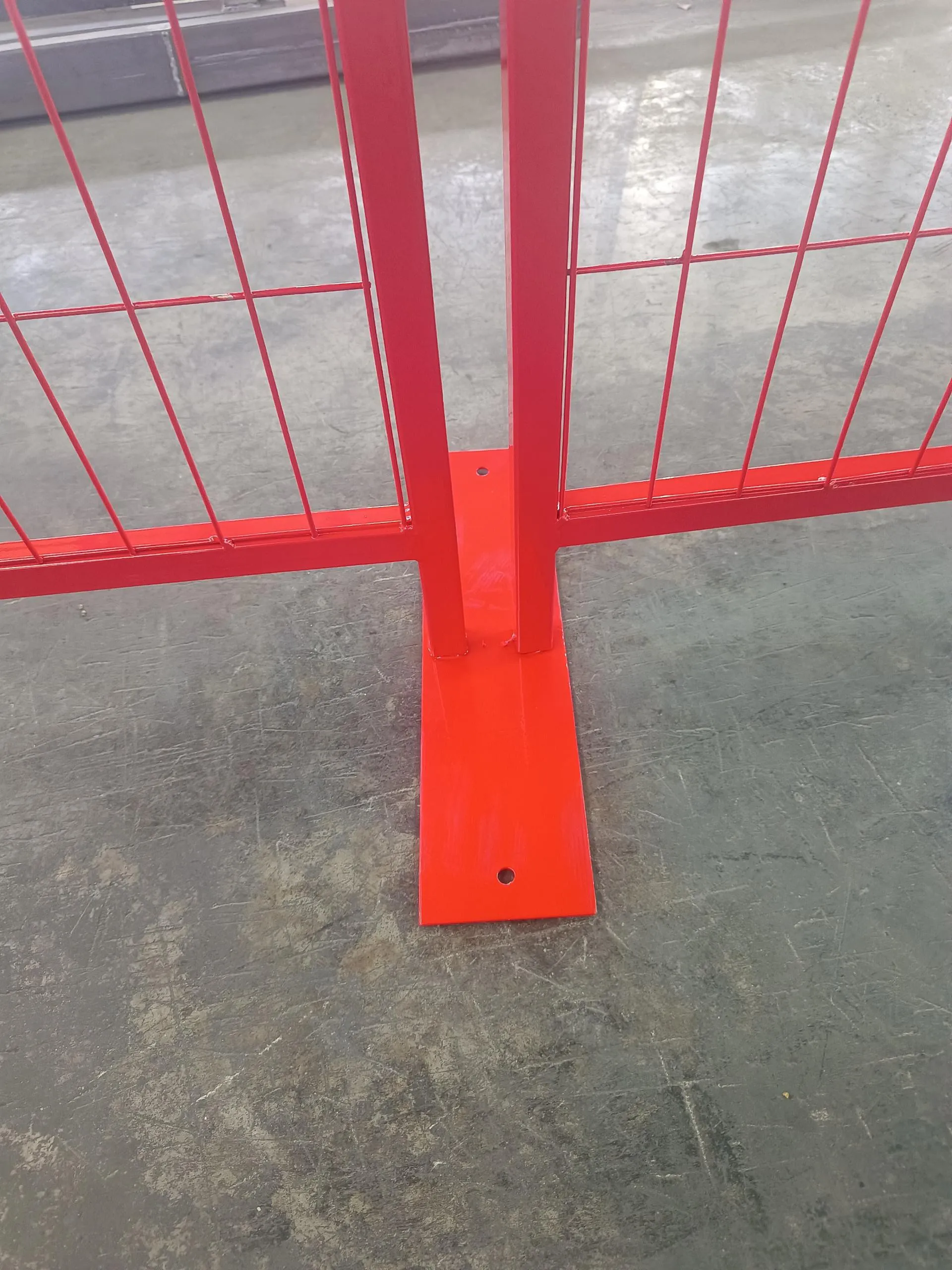 Cheap Construction Site Hoarding Hemporary Fence Canada Galvanized ...