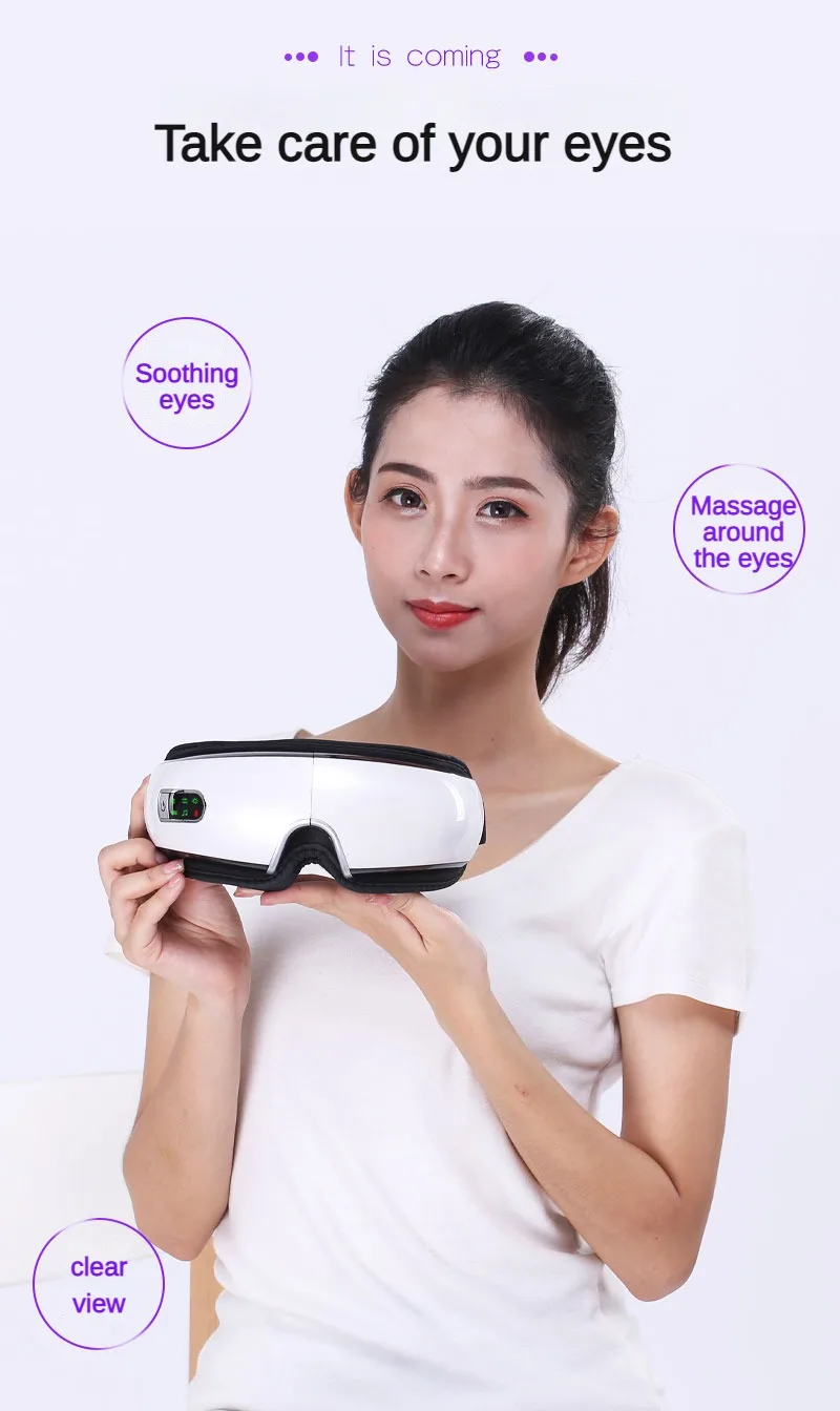 2023 New Tech Eye Massager Products With Heated Warm Care Vibration ...