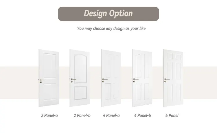 6 Panel Interior Doors - White Prehung & Fully Finished