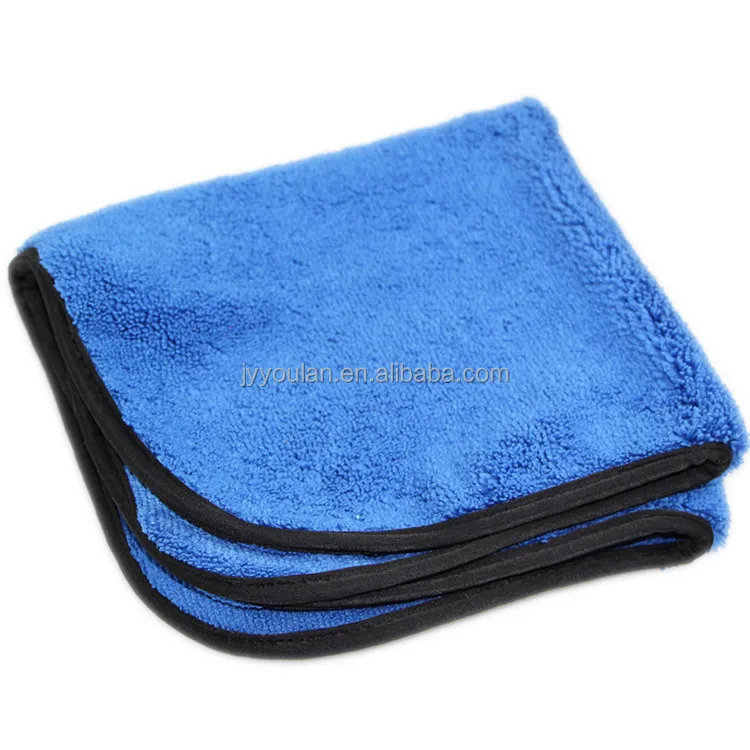 Purple Color 40x40cm Lint Free Cutting Edge Scratch Free Car Detailing ...