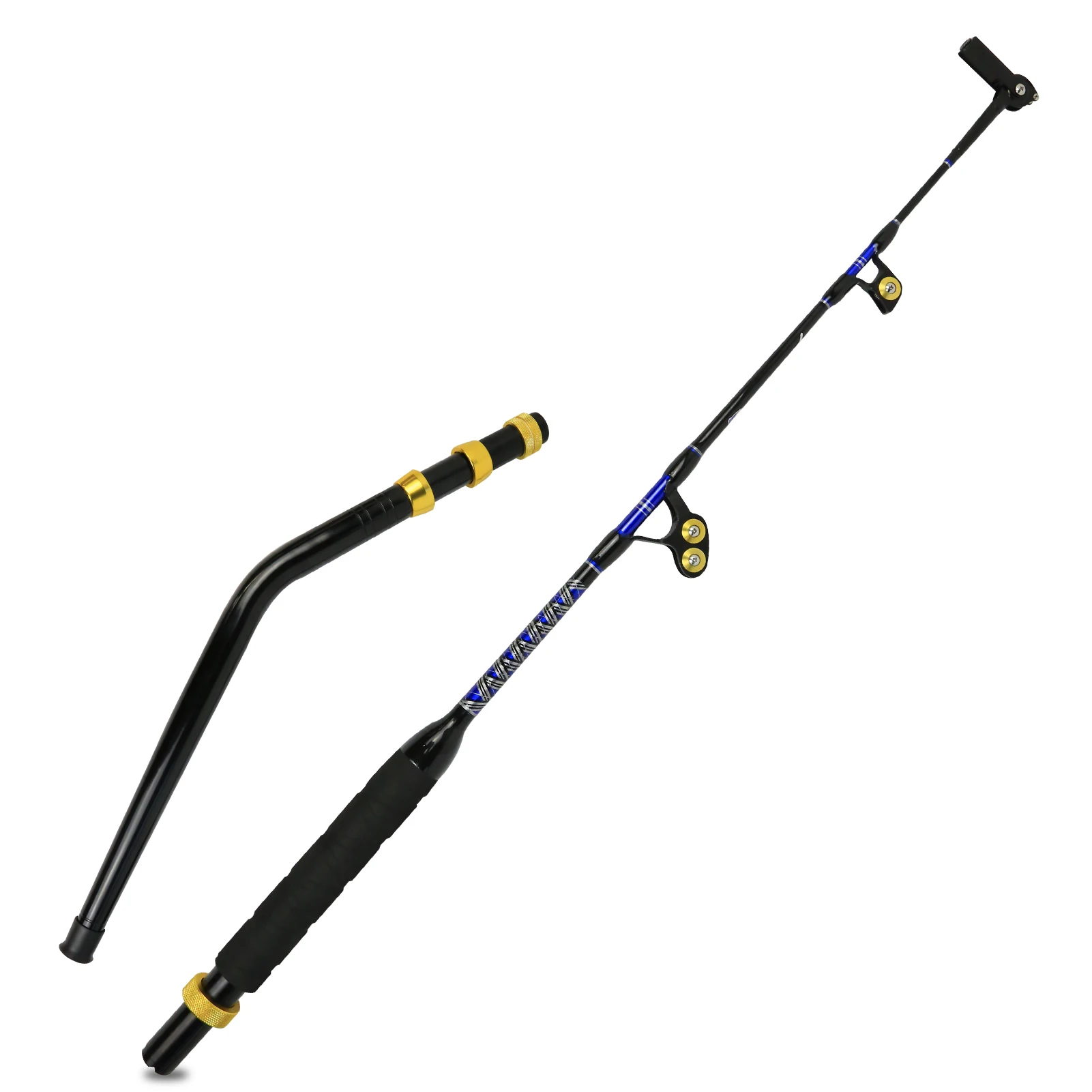 130LBS Swivel Tip Trolling Rod - Perfect for Saltwater Fishing