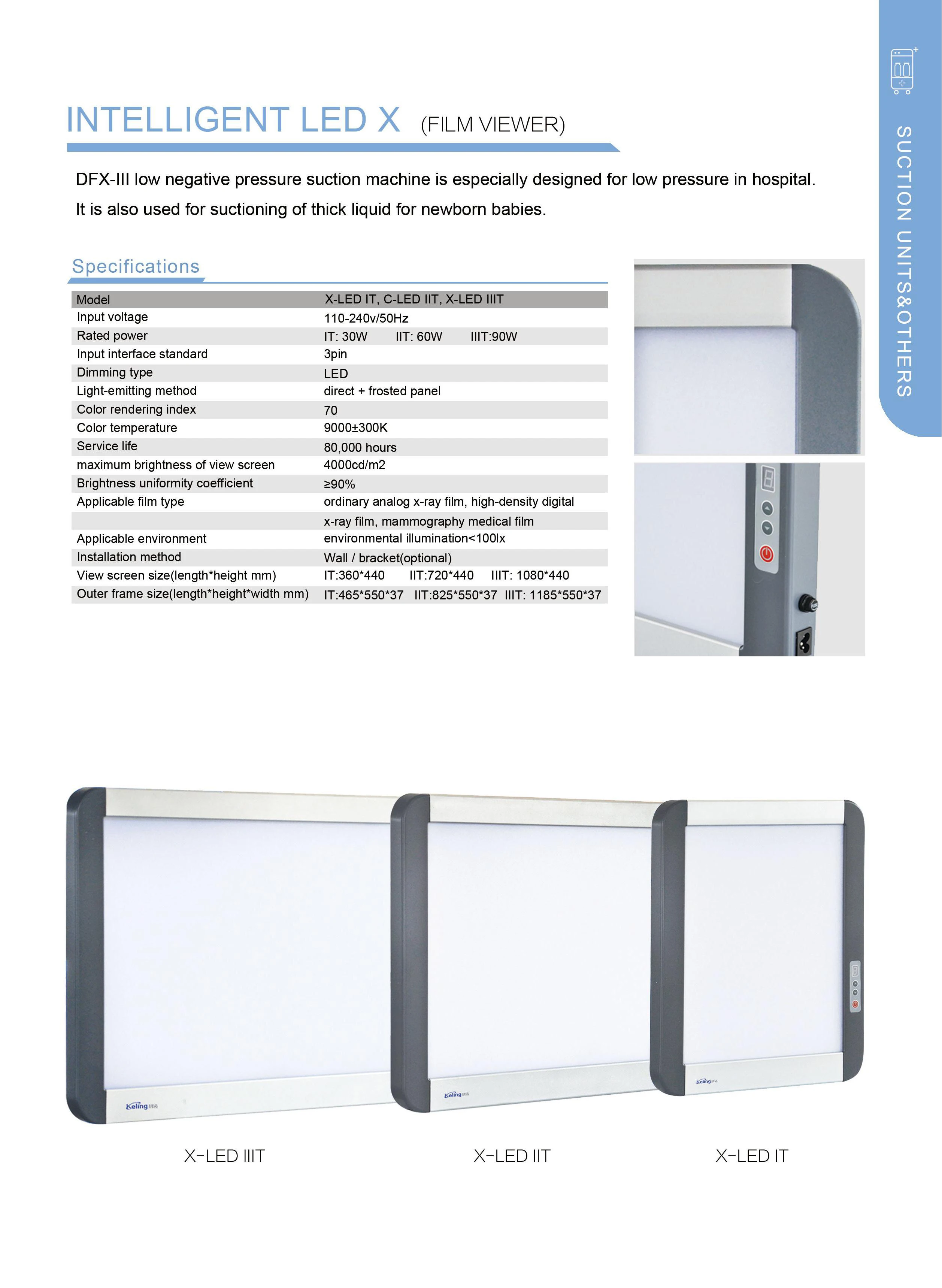 Led Diagnosis Appliances Xray Images High Quality And Ultra Thin Three ...