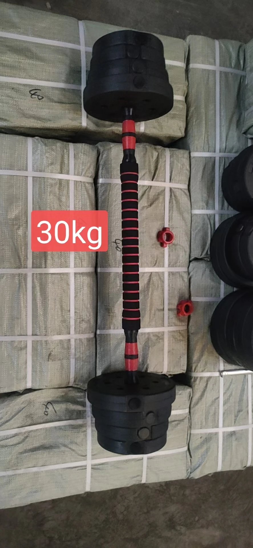 High Quality Twist Lock Spin Lock 30 Kg 40 Kg Adjustable Dumbbells ...