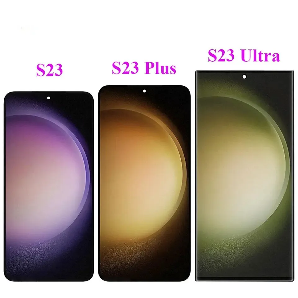 Orig For Samsung Galaxy S23 Lcd Touch Screen Digitizer S23 Plus Lcd ...