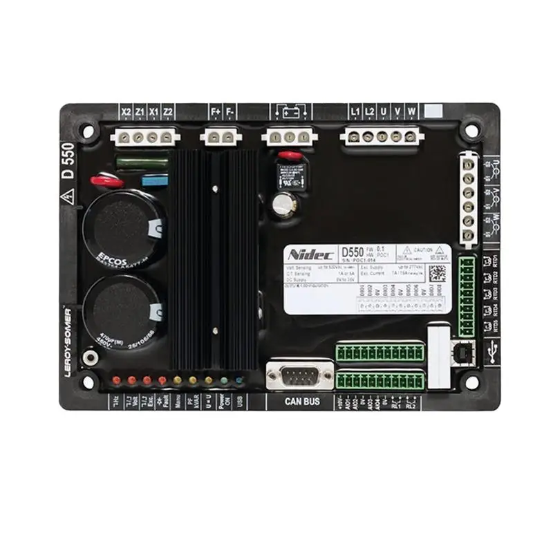 Leroy Somer Original D550 Generator AVR Voltage Regulator Board for ...