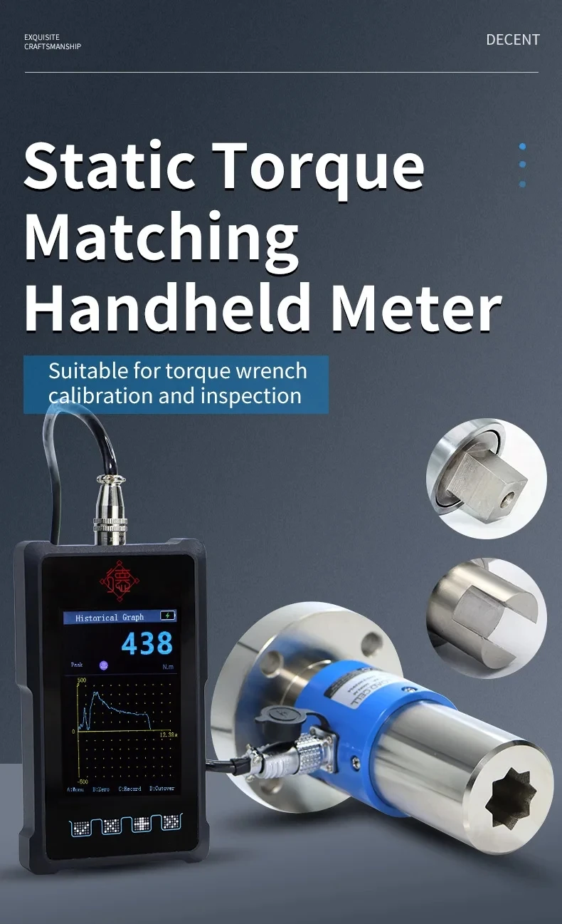 Ip65 Static/dynamic Torque Load Cell 0-200nm For Testing Machines ...