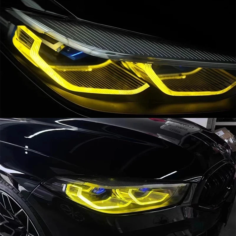 M8 Yellow DRL Module Multicolor LED Boards Daytime Running Lights For ...