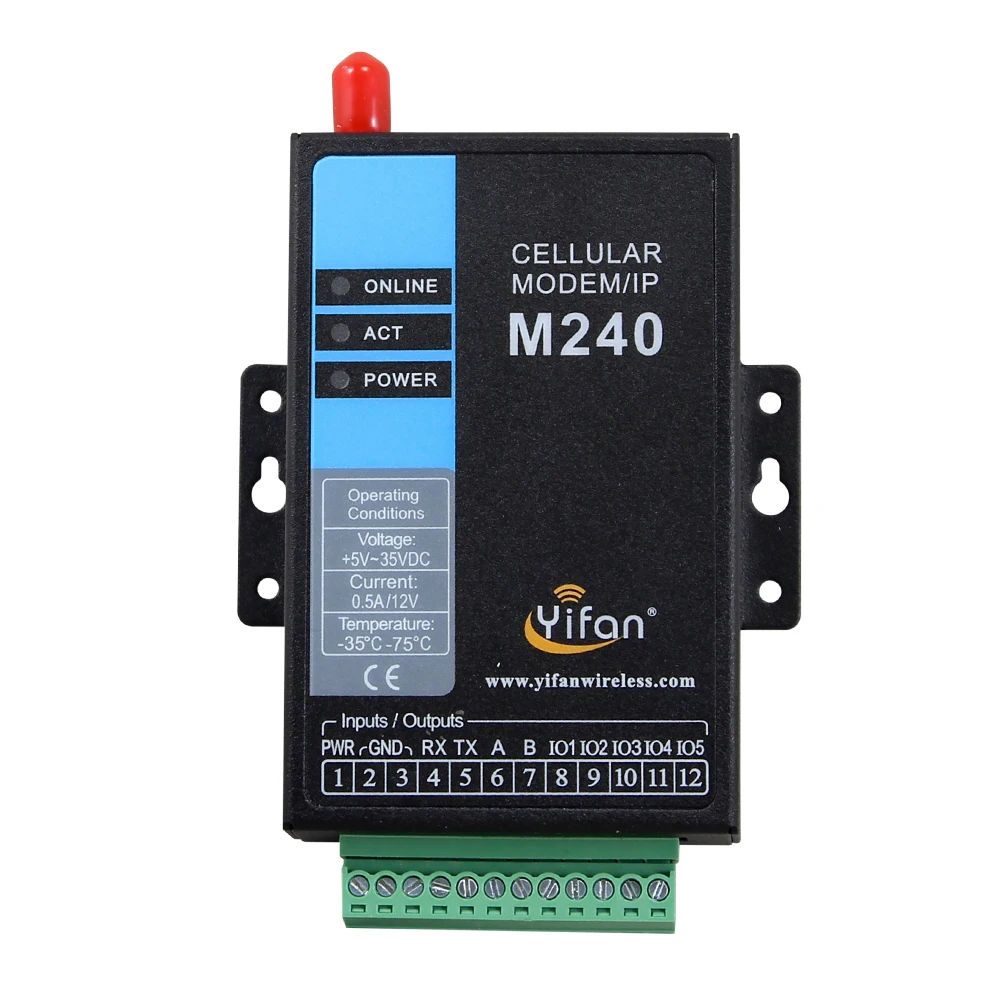 M240 Industrial 4G Modem with Sim Card Slot for Smart Meter