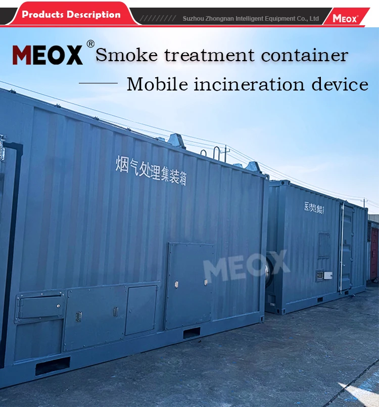 MEOX Custom 20ft 40ft Portable Intelligent Animal Carcass Medical ...