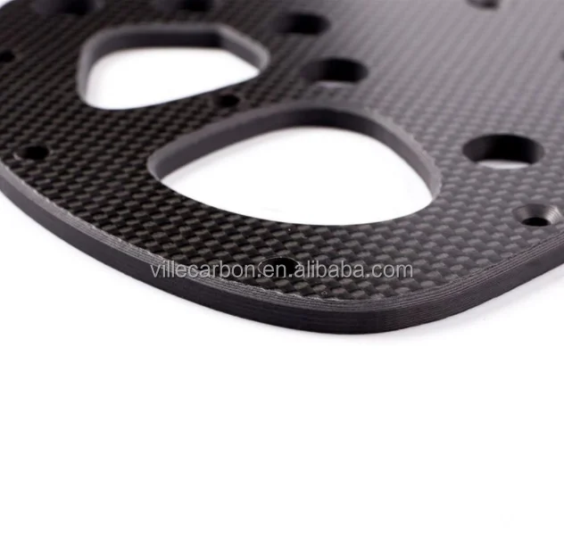 Custom Carbon Fiber Steering Wheel Plate - High Strength