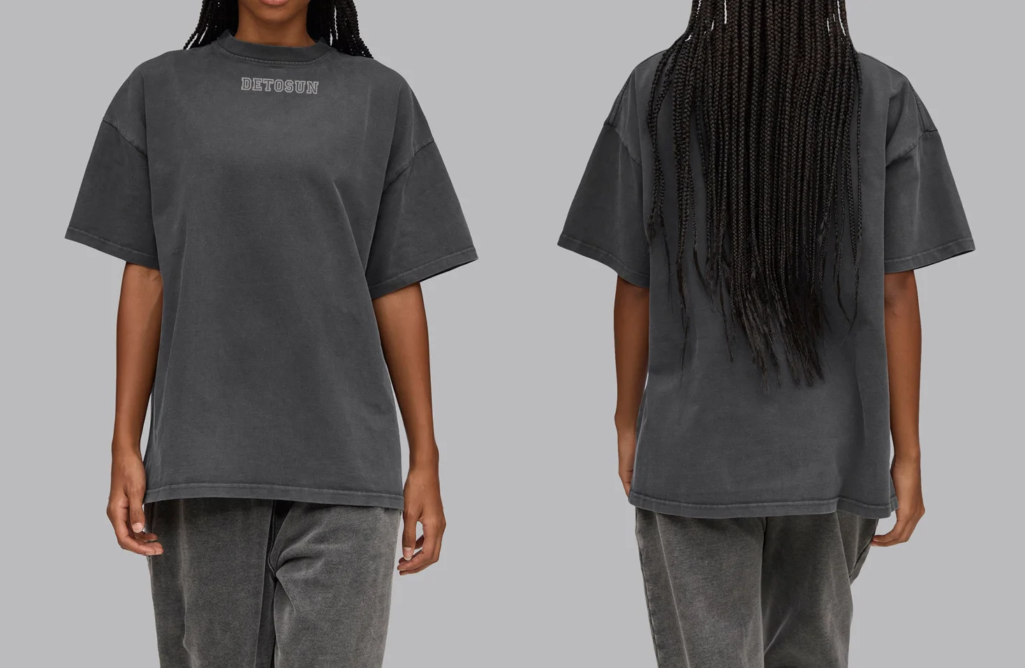 Women's Custom 100% Cotton Oversized T-Shirt Washed Summer Plus Size XL ...
