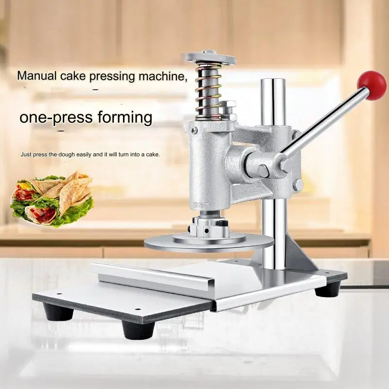 Hand Dough Press Pie Pressing Machine Manual Round Pie Presser - Buy ...