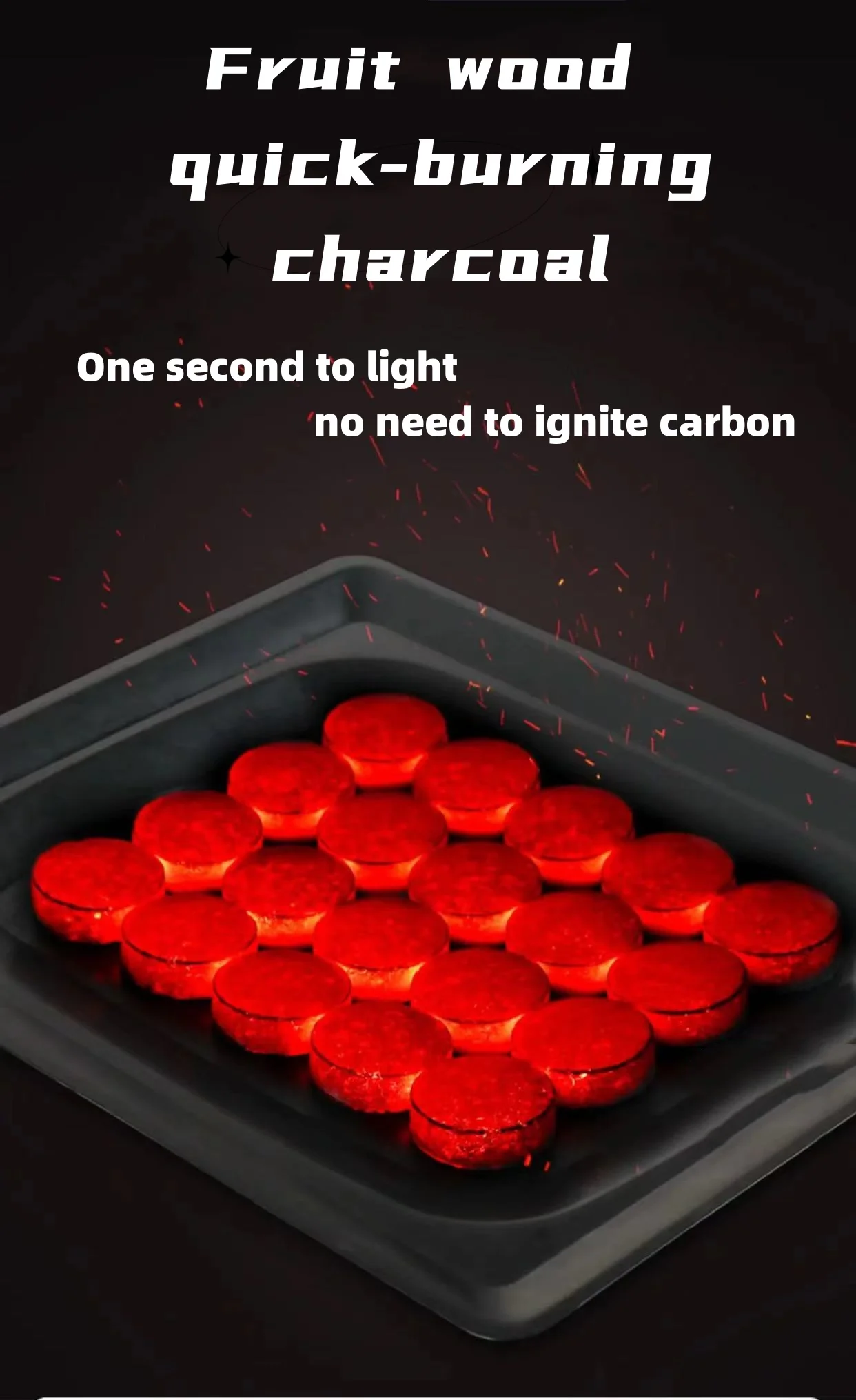 Chinese Hookah Charcoal Is Made From Fruit Trees And Has The Advantage ...