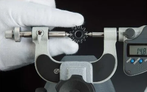 Best Gear Tooth Metal Micrometer Measuring Tools Set 0.001mm Resolution ...