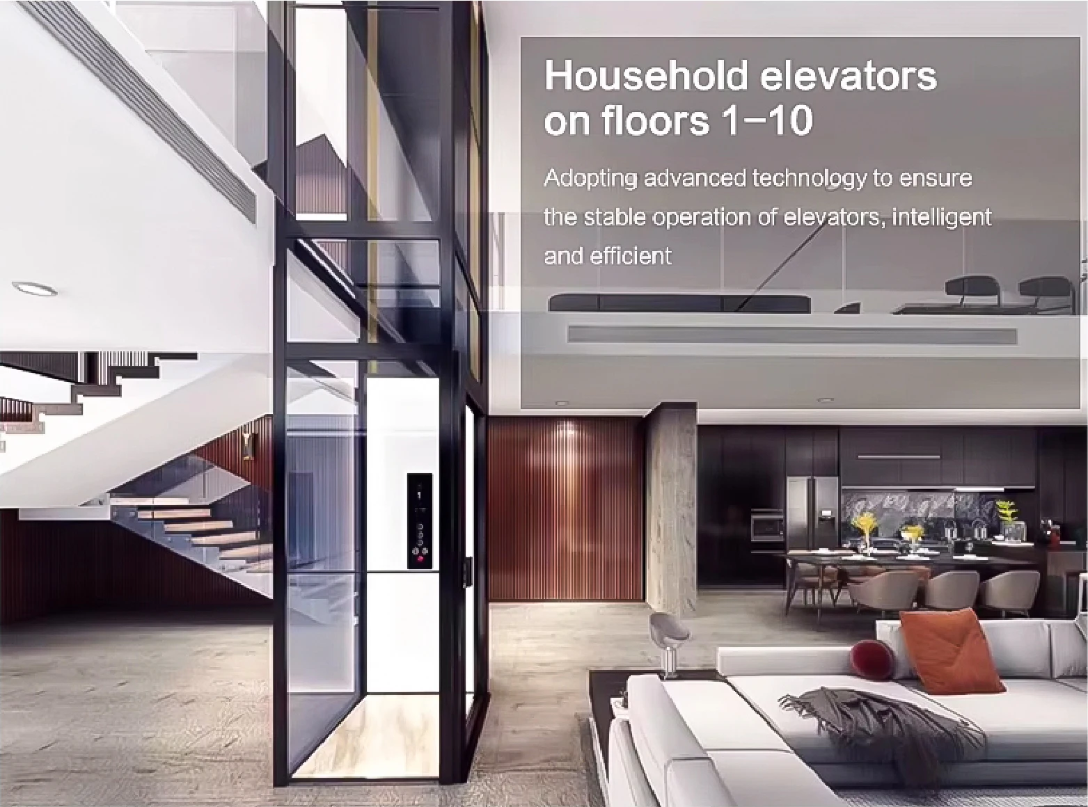Highend Villa Luxury Elevators House Lift with Many Sizes Small Home ...