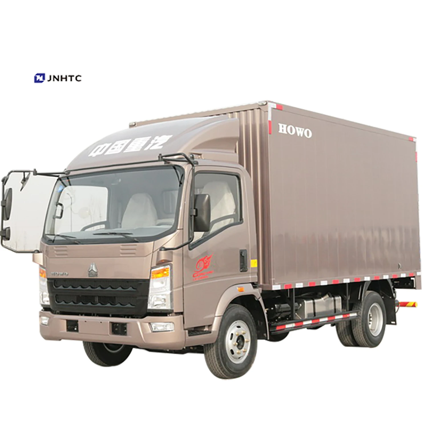 Light Duty Sinotruk Howo 4x2 Delivery Van Cargo Box Truck For Sale ...