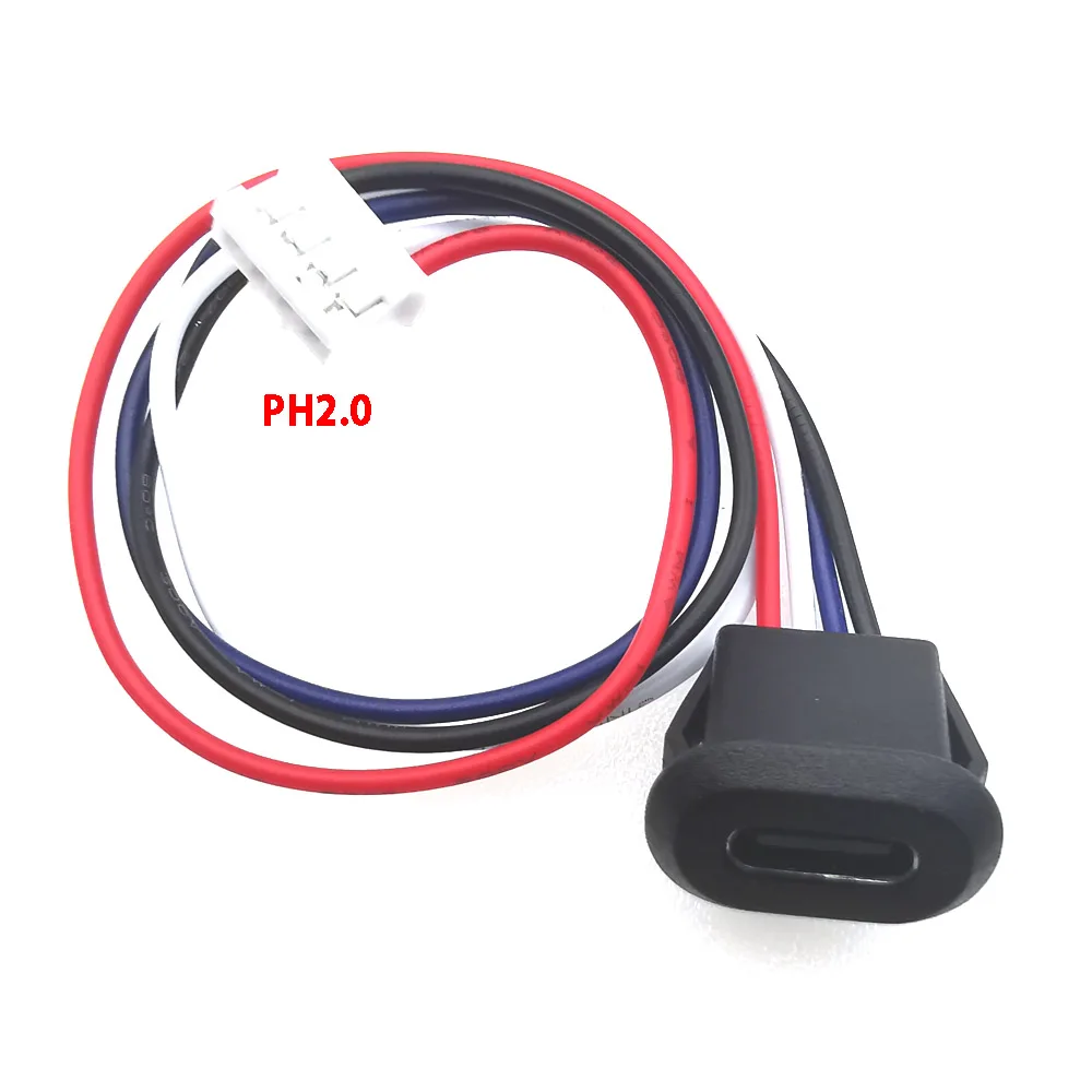 4pin 6pin USB Type C Connector - High Current Fast Charging