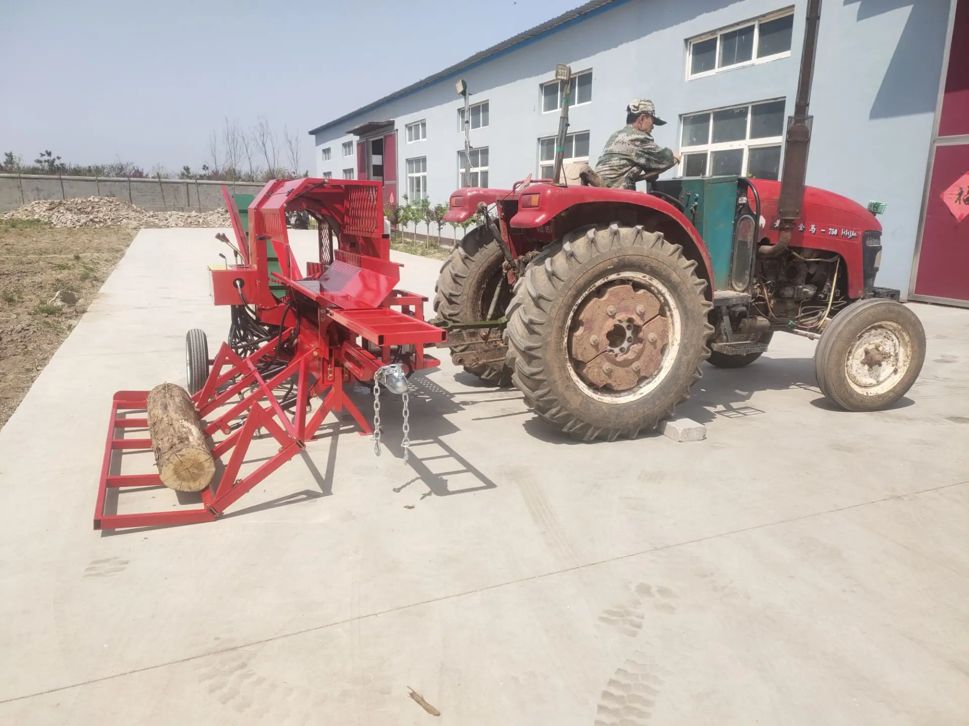 BRT 30T PTO-Driven Firewood Processor - 30 Ton Splitting Force ...