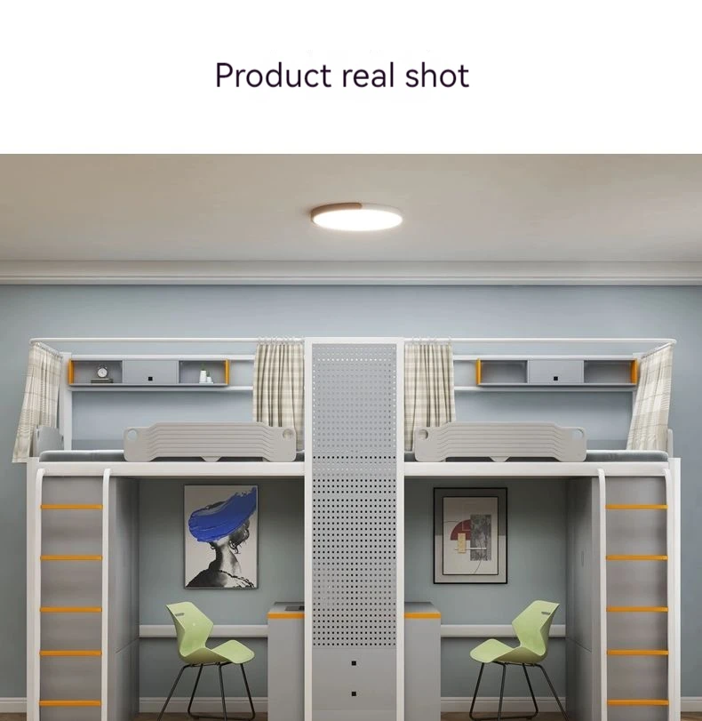 Efficient Use of Space with Modern Metal Dormitory Bunk Beds