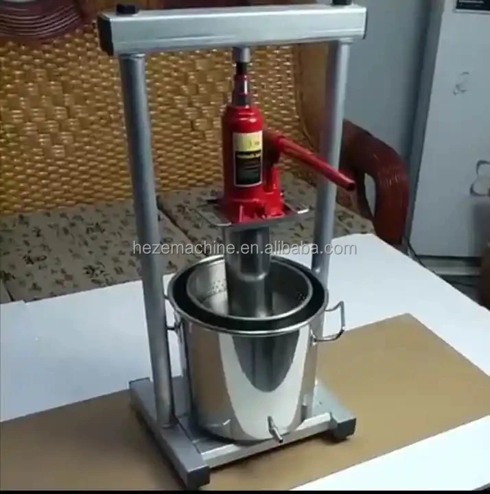22l Capacity Manual Hydraulic Fruit Juicer Commercial Hand Stainless ...