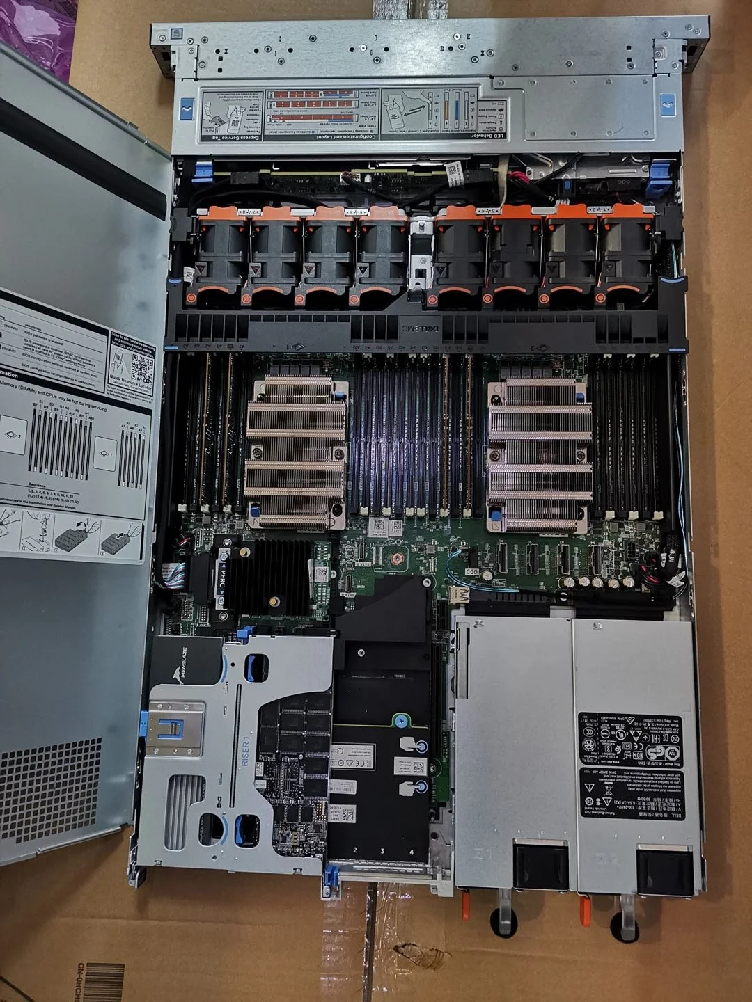 Power Supply For Dell Rack Server Intel Xeon Platinum 8180 2.5ghz 38m ...