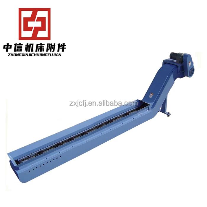 Flat Type Chain Plate Chip Removal Conveyor - Buy Cnc Chip Removal,Chip ...
