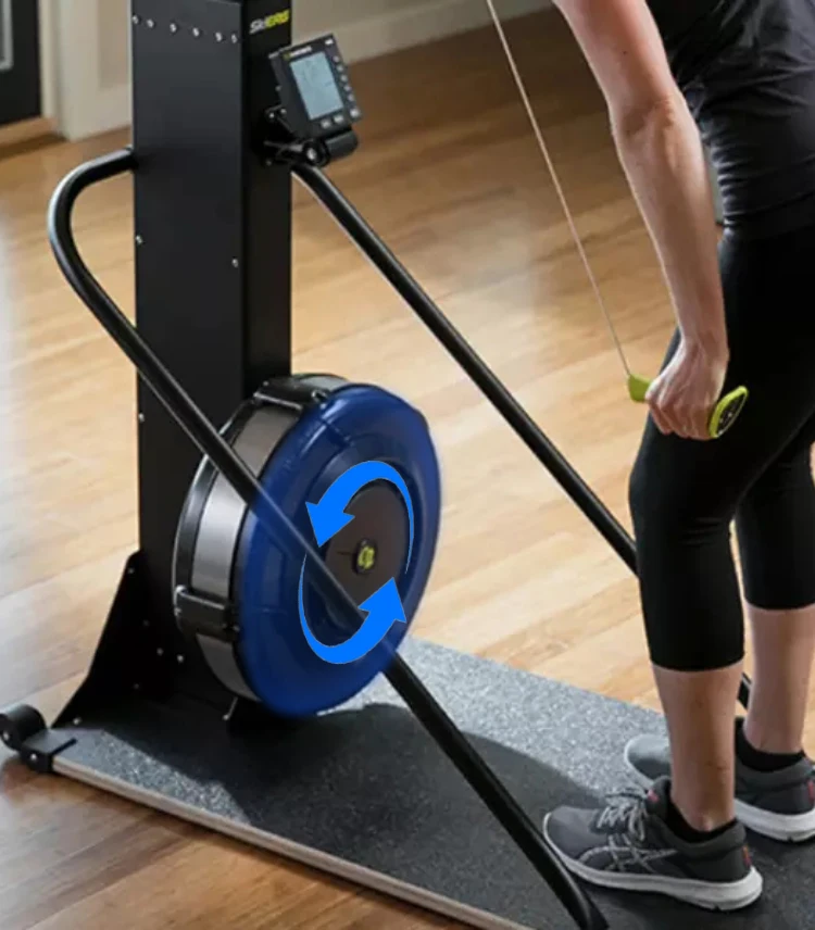 Air Ski Machine Fitness Air Rower Ski Trainer Machine Air Ski Machine ...