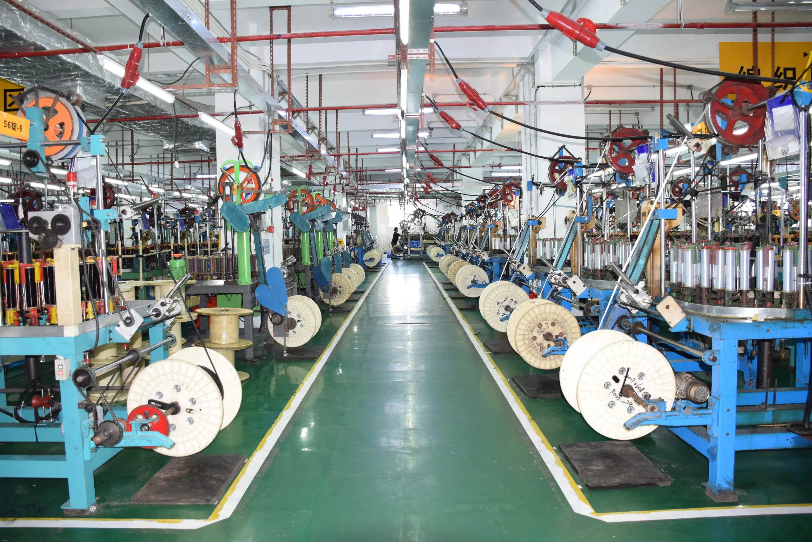 Heavy Equipment Nylon Yarn JDD Fire Retardant PVC Coated Braid Nylon ...