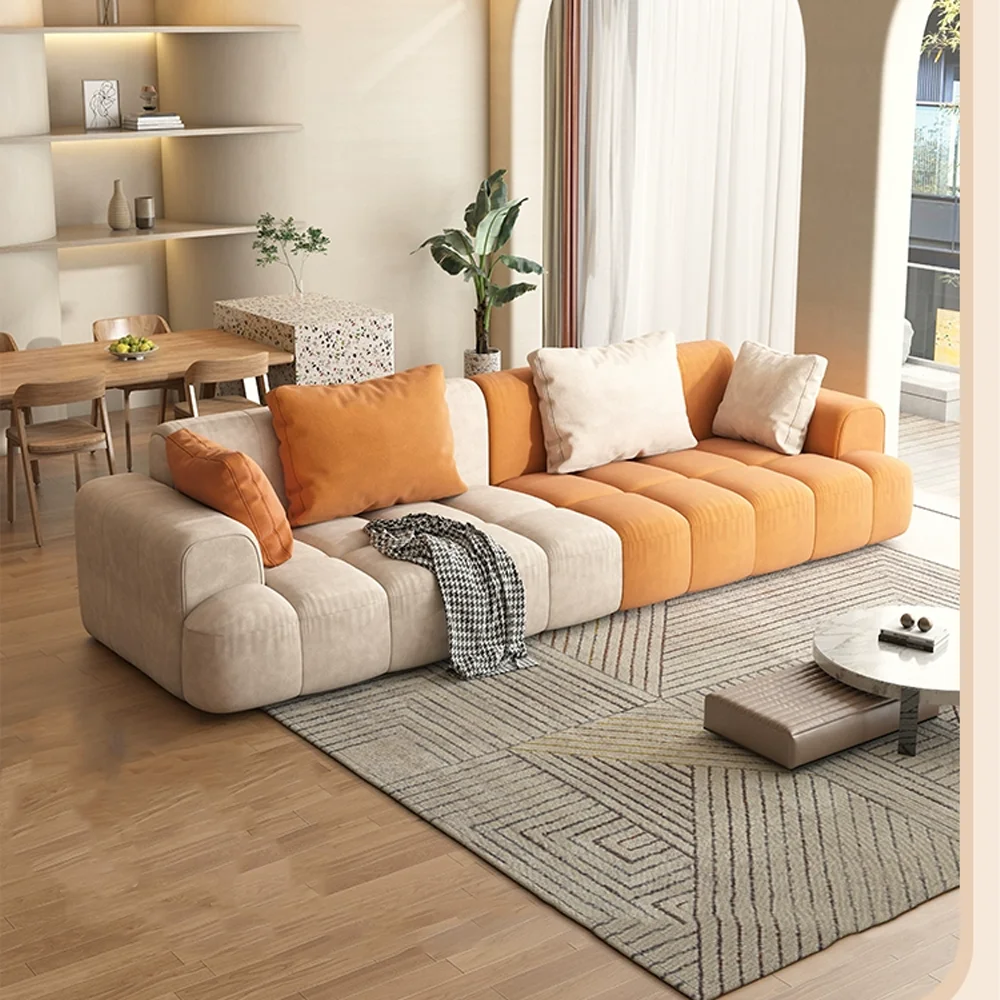 Goldriches Modern Couch - Simple Sofa with Cloud Comfort