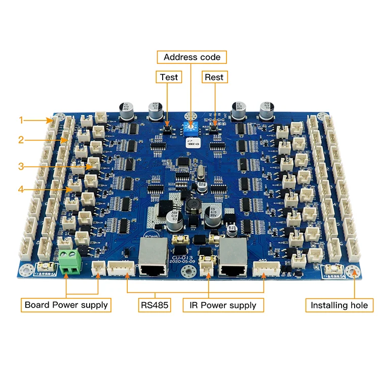 Kerong Vending Machine Control Board Access Lock For Locker Rs485 ...