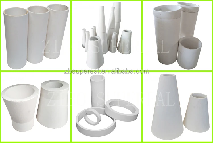 Alumina Ceramic Cyclone Cone Nozzle - Durable & Efficient