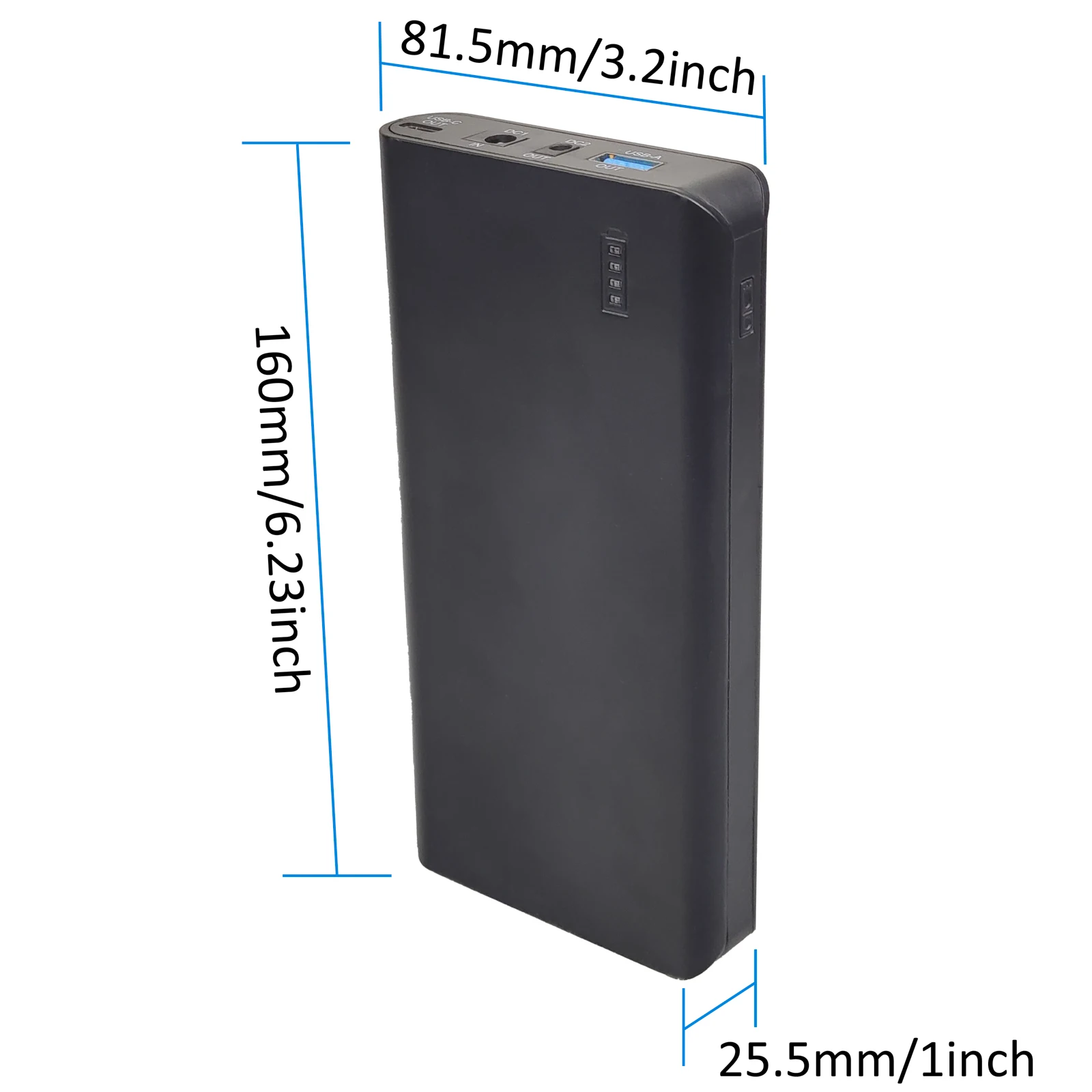 Custom Pd60w Usb-c 24v Dc Fast Charger Portable Mini Ups 64.75wh ...