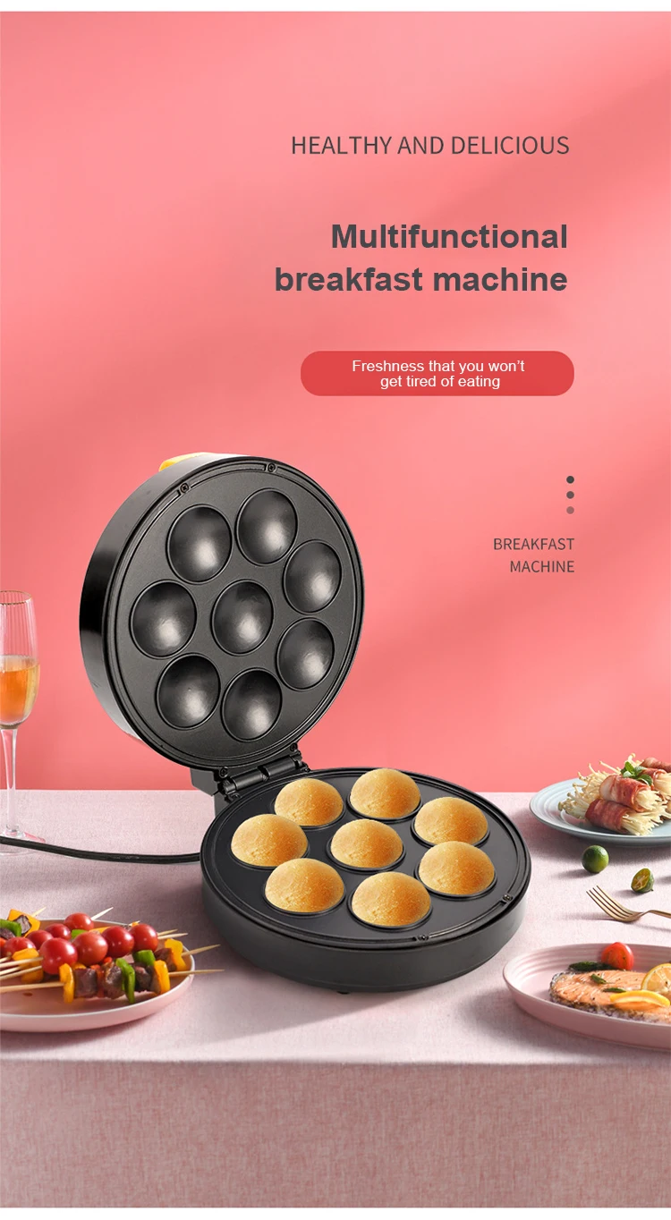 1400W Mini Cake Pop Maker: Electric Pancake, Waffle, and Donut Machine ...