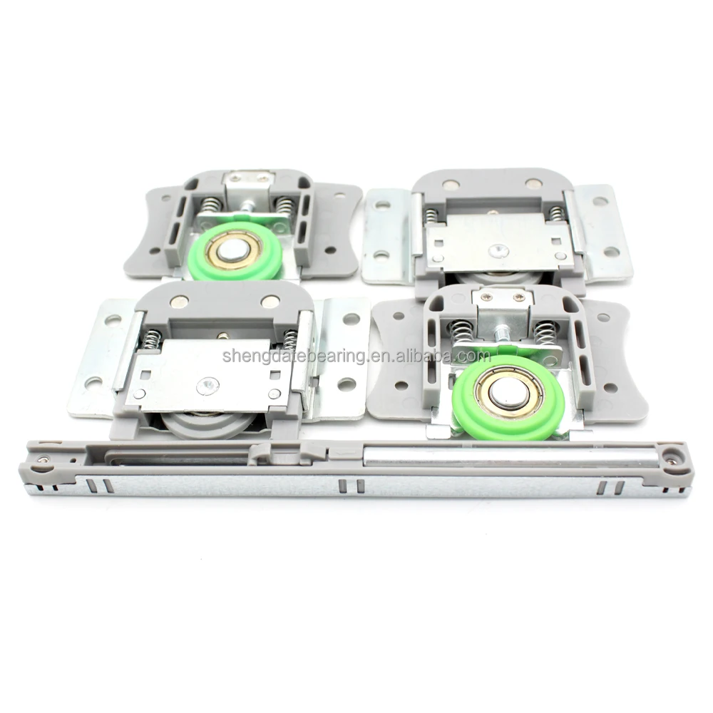 Double Track Wardrobe Sliding Roller Fitting Roller Wheels For Sliding ...