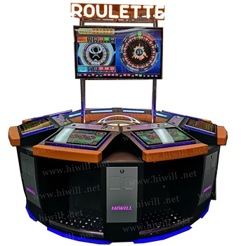 8 Player Classic Edition Game Intelligent Jackpot Electronic Roulette ...