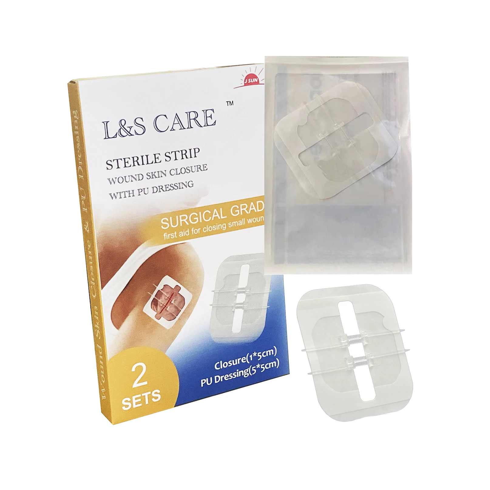 Zip Stitch Sutures Zipstitch Laceration Closures Kit Bandages,Zipper ...