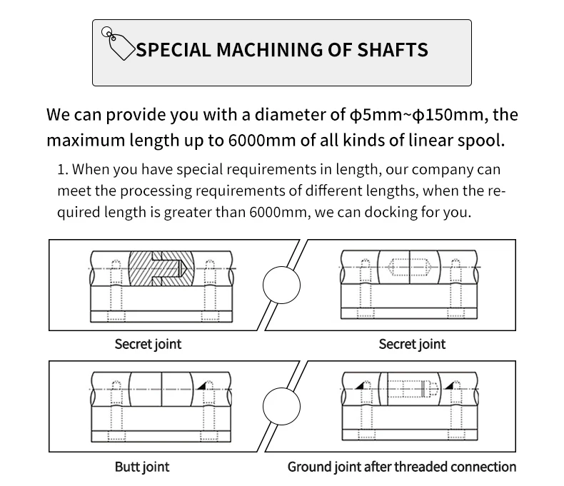 Customized Linear Guide Shaft Hard Soft Shaft 60mm Diameter Round Bar ...